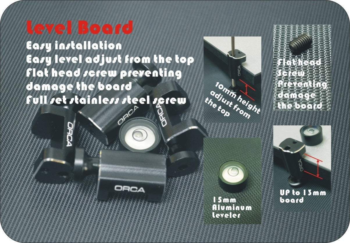 ORCA Level Board - Setup Board Leveler – Team ORCA USA